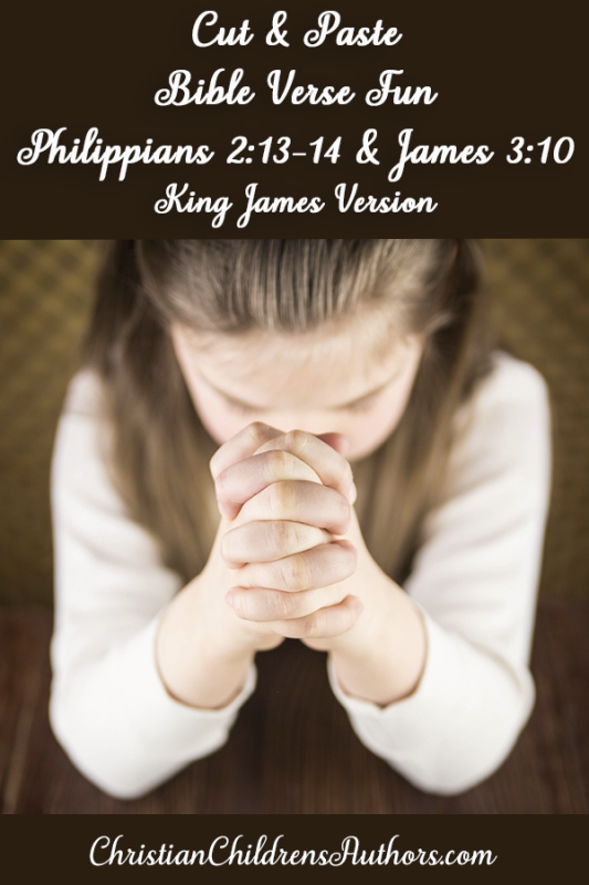 Free Cut and Paste Bible Verse Fun: Verses About the Tongue – Christian ...