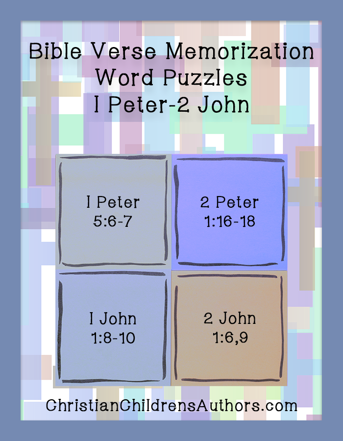 Bible Verse Word Puzzles, Vol. 16: 1 Peter-2 John – Christian Children ...